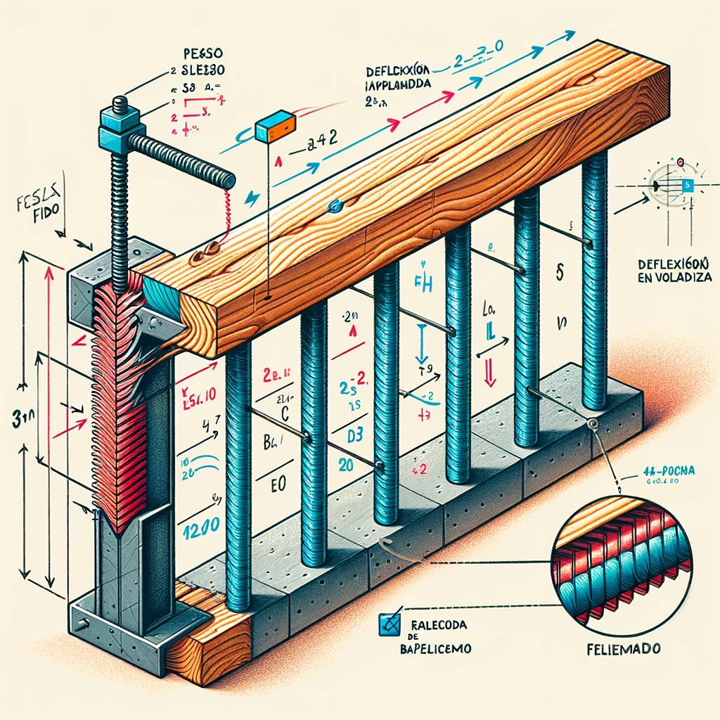 🏆 Deflexión de Viga en Voladizo y ¿Cómo se Calcula?